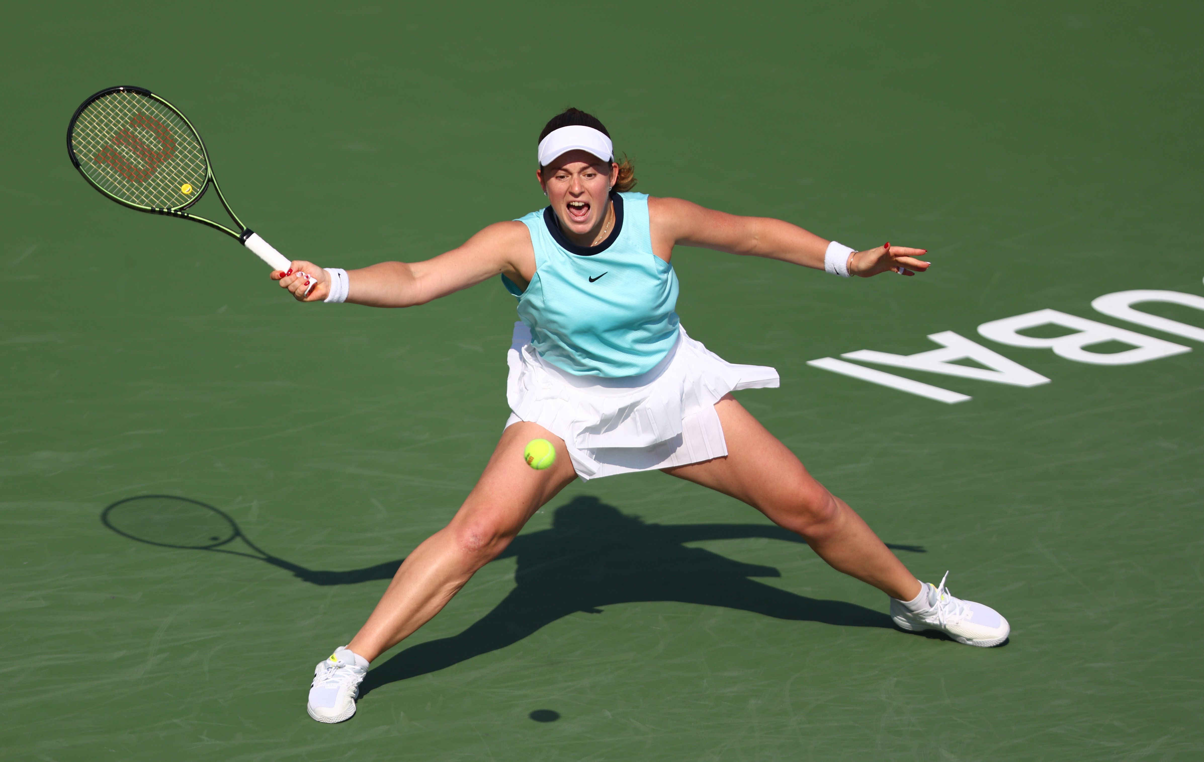 Jelena Ostapenko stuns four Grand Slam champions to win in Dubai