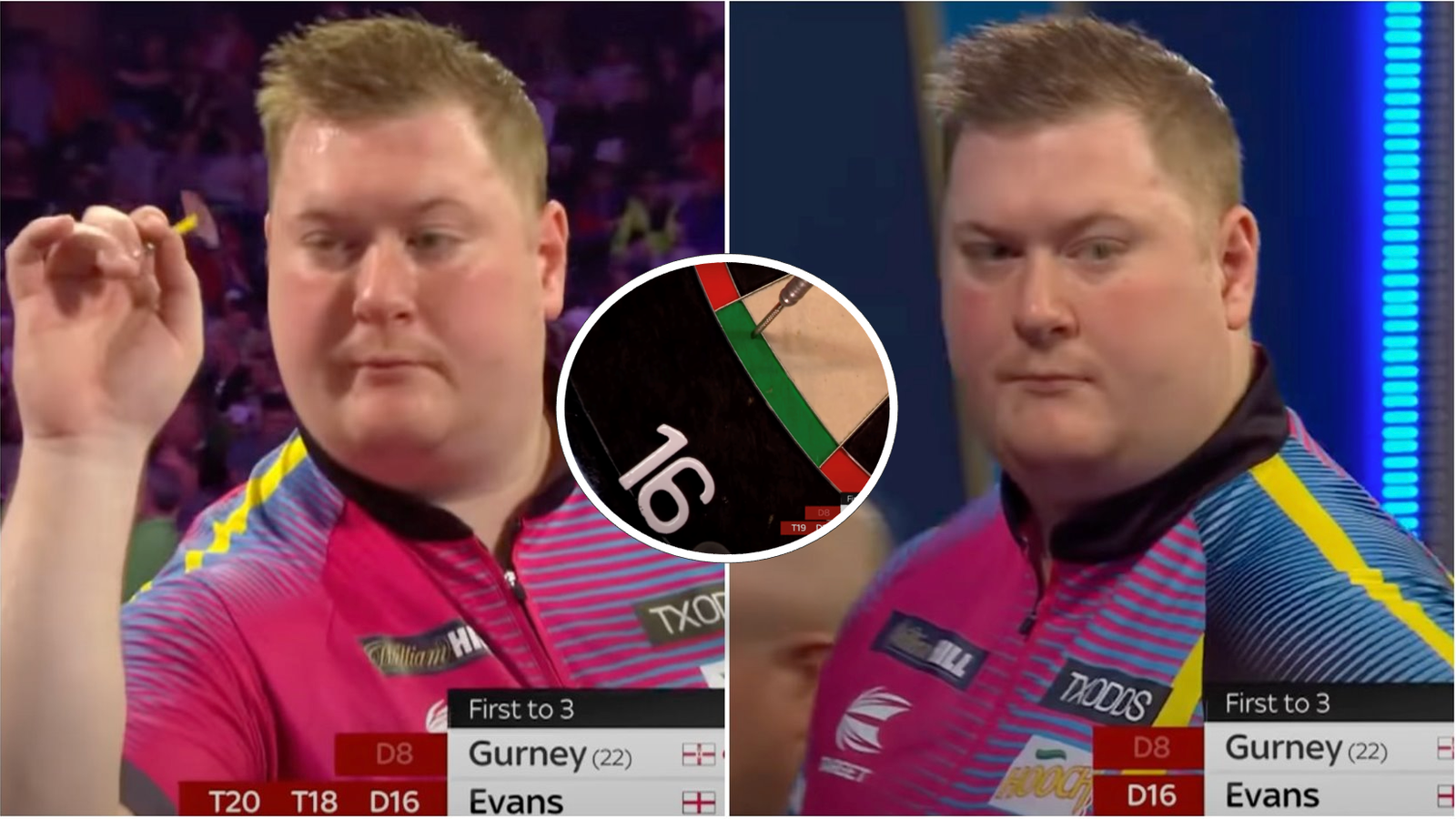 Fastest checkout in darts? Ricky Evans' insanely rapid 146