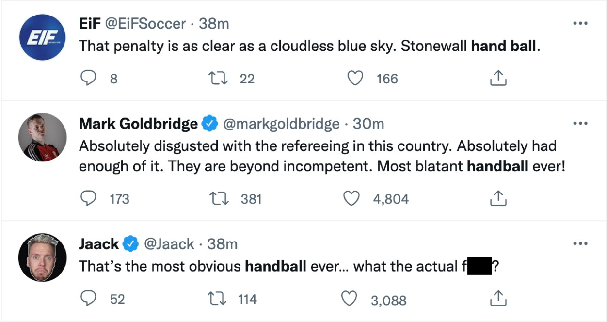 Everton 0-1 Man City: Many fans raging after Rodri 'handball'