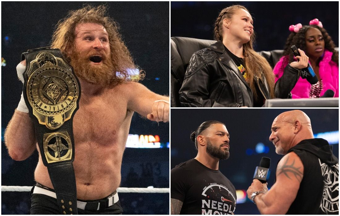 WWE SmackDown: Roman Reigns & Goldberg come face-to-face