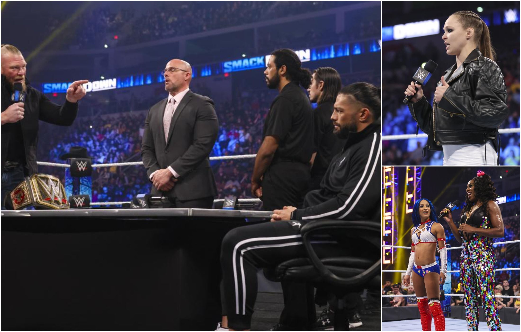 WWE SmackDown results: Brock Lesnar sends message to Roman Reigns