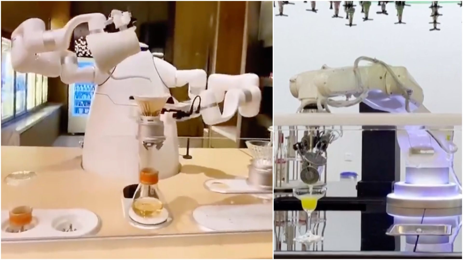 Winter Olympics 2022: Robot army serving drinks, coffee and making food ...