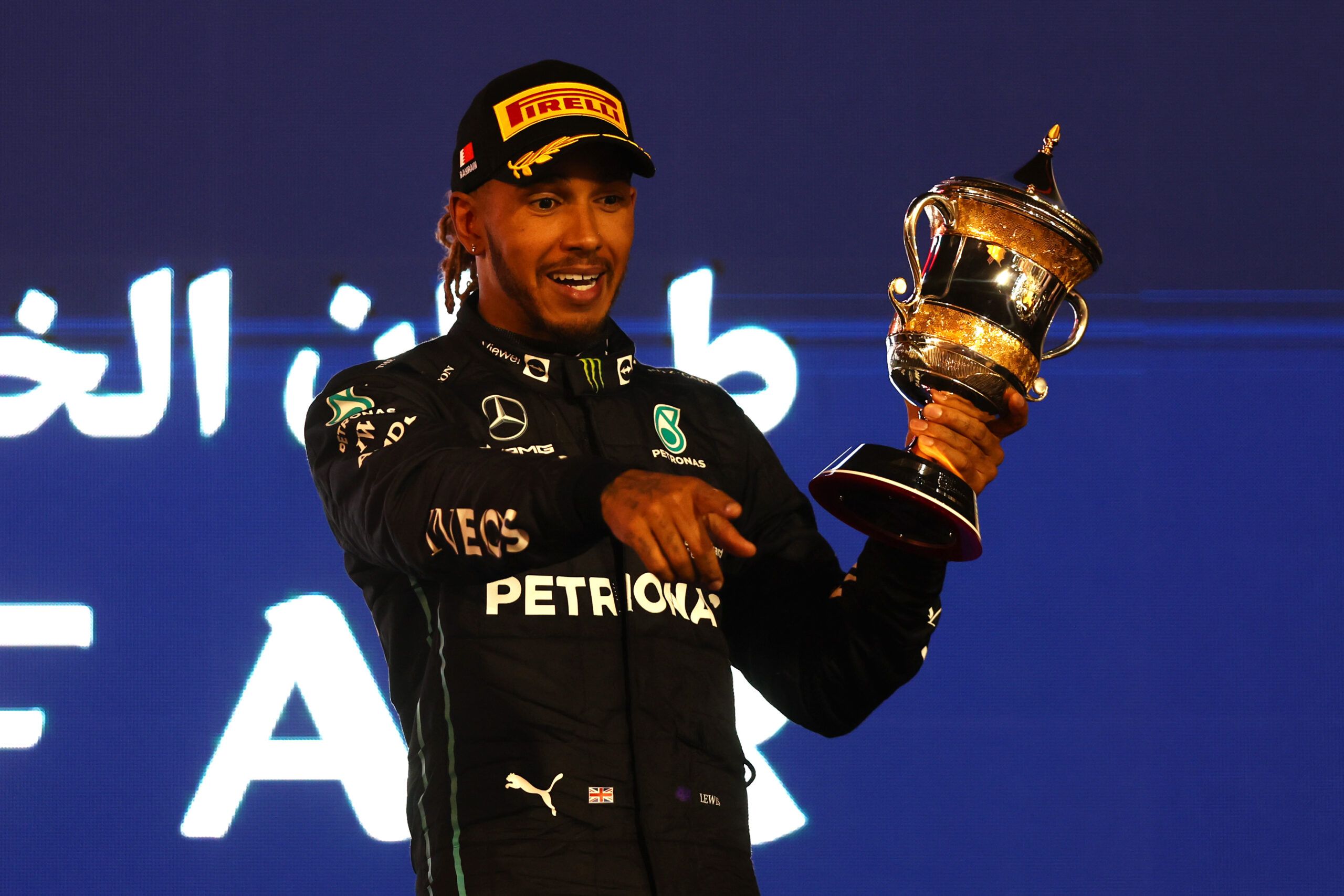 Bahrain GP: Lewis Hamilton delivers reaction after sealing surprise ...