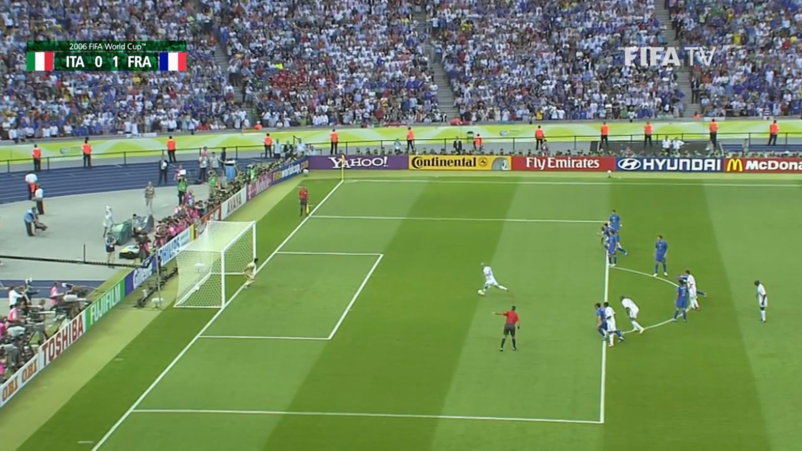 Football’s greatest penalty? Zidane vs Buffon in 2006 World Cup final ...