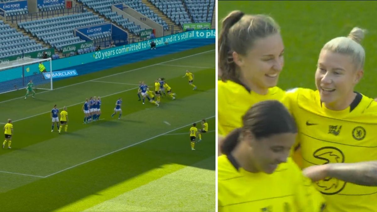 Chelsea score three goals in first 10 minutes to set incredible WSL record