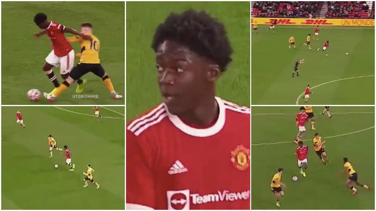 Man Utd: Kobbie Mainoo's highlights v Wolves in FA Youth Cup go viral
