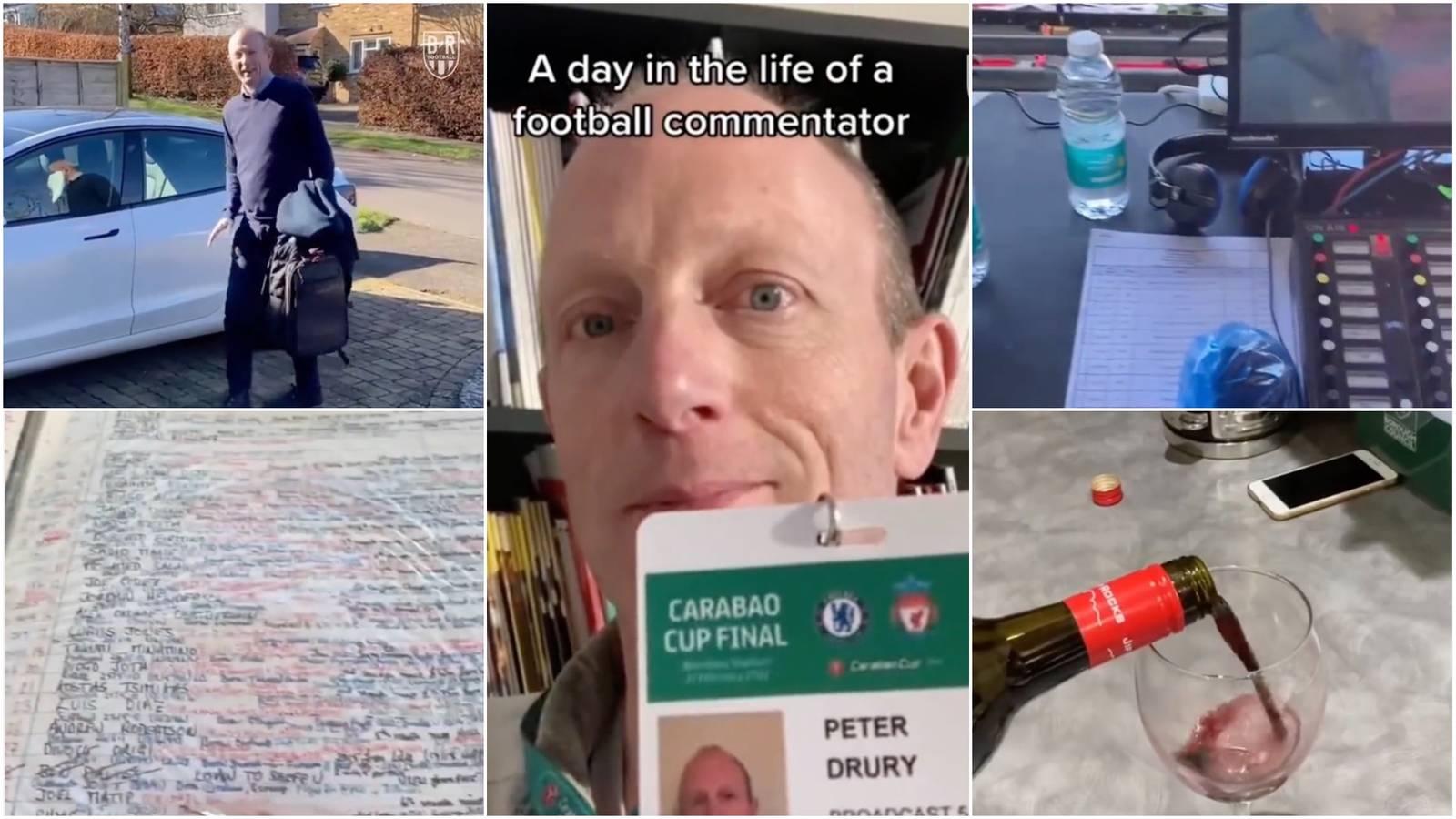 Peter Drury shares day in life of football commentator at Carabao Cup final
