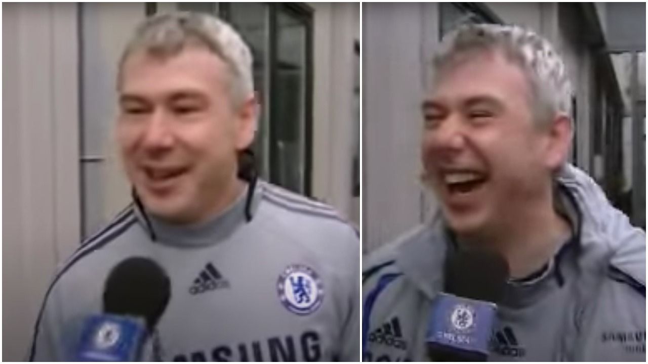 Chelsea's kit man Billy McCulloch telling jokes goes viral again