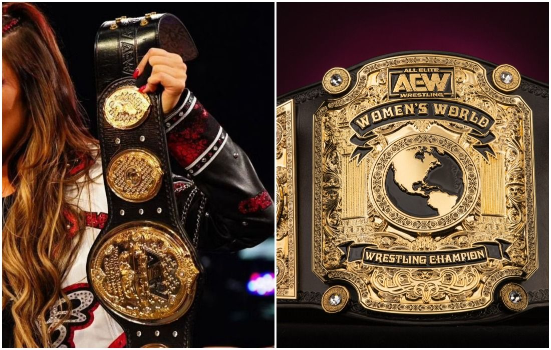 AEW: Top championship gets a new look.