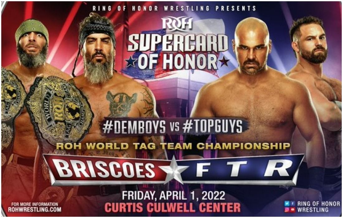 AEW: Top tag team announced for ROH show.