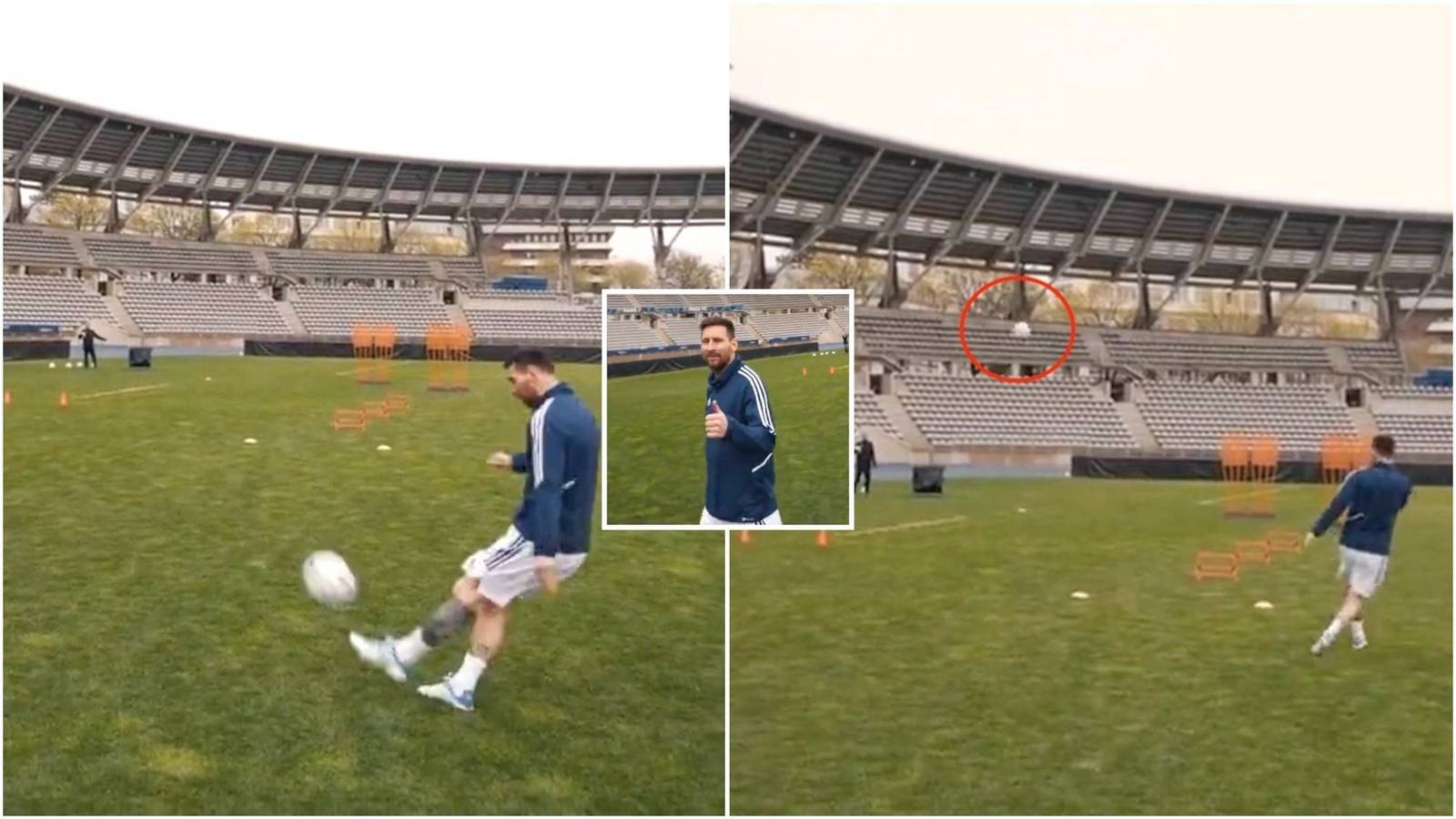 Lionel Messi trick shot video - Real or fake?