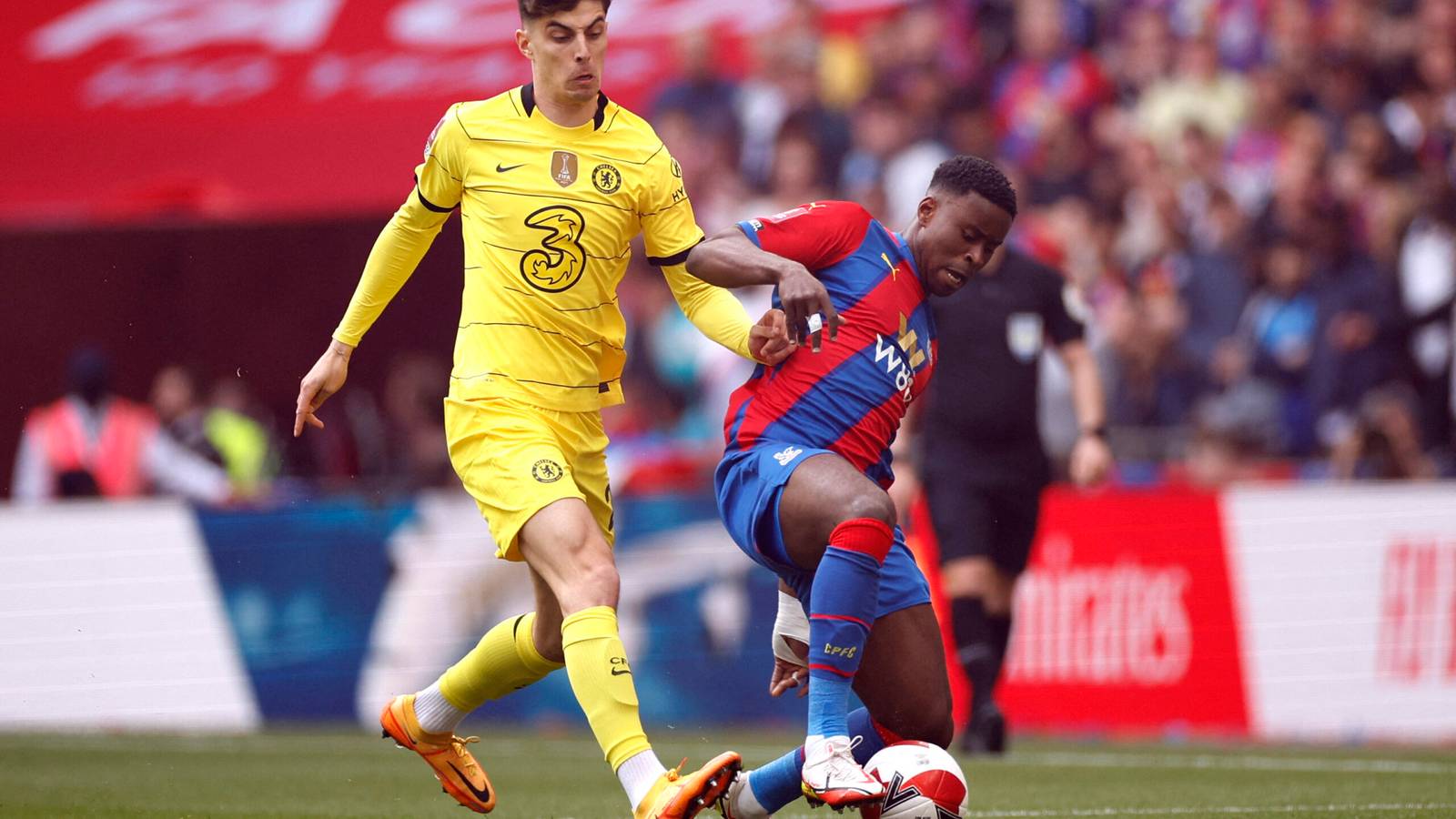 Kai Havertz: Chelsea star slammed for 'shocking dive' by Jamie O'Hara