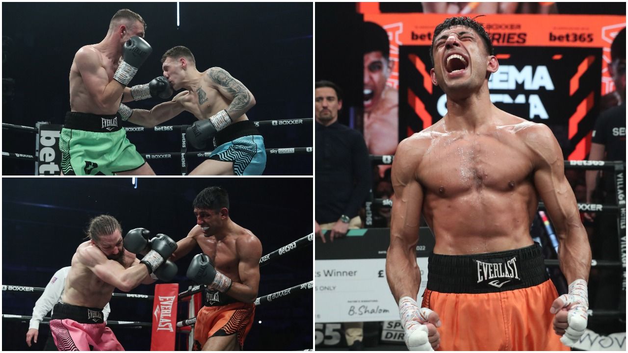 Dylan Cheema wins Boxxer lightweight tournament after beating all three ...
