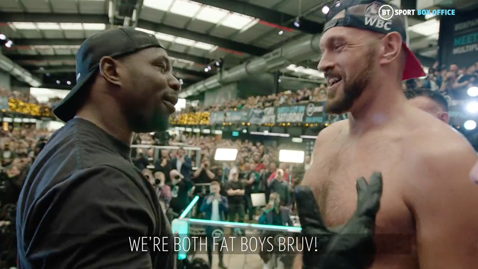 Tyson Fury vs Dillian Whyte: What was said during final face-off