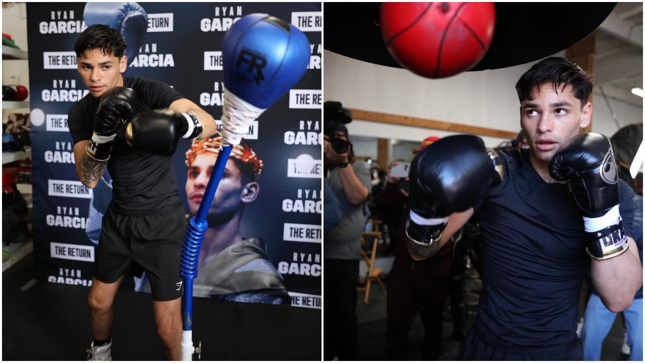 Ryan Garcia likens trainer Joe Goossen to Mike Tyson's legendary boxing ...