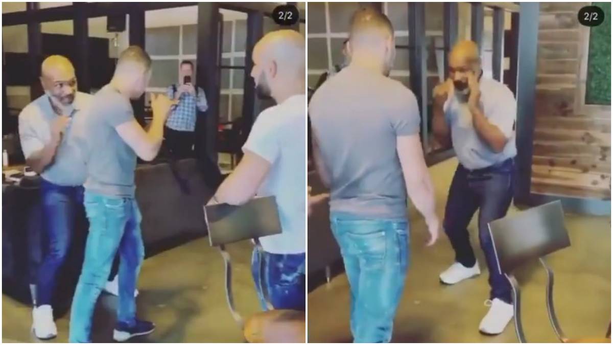Mike Tyson: Terrifying throwback footage of Iron Mike giving UFC stars ...