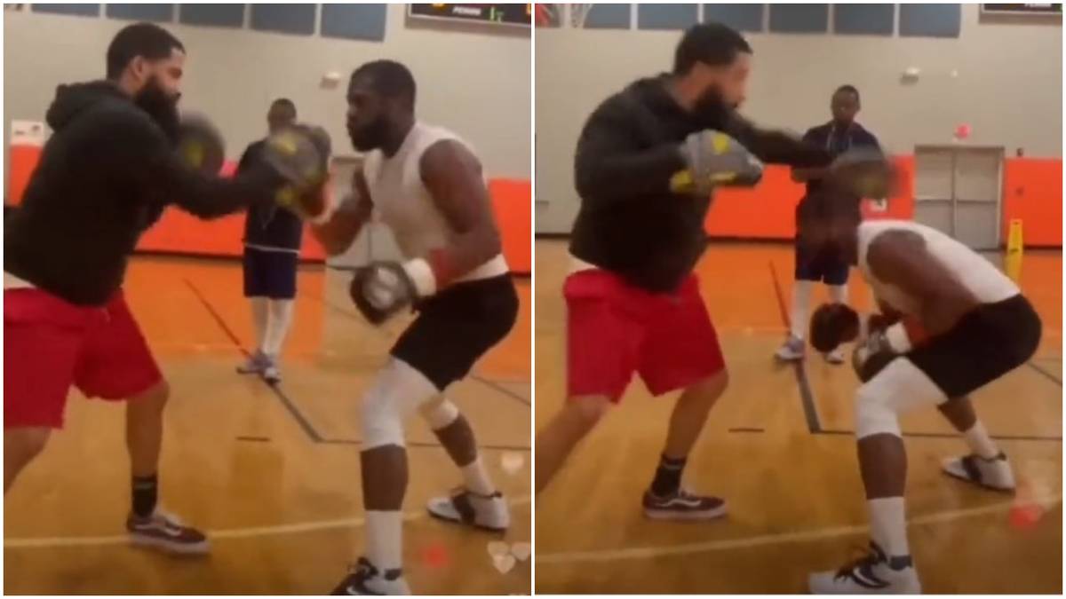 Floyd Mayweather shows off frightening hand speed in training video as ...