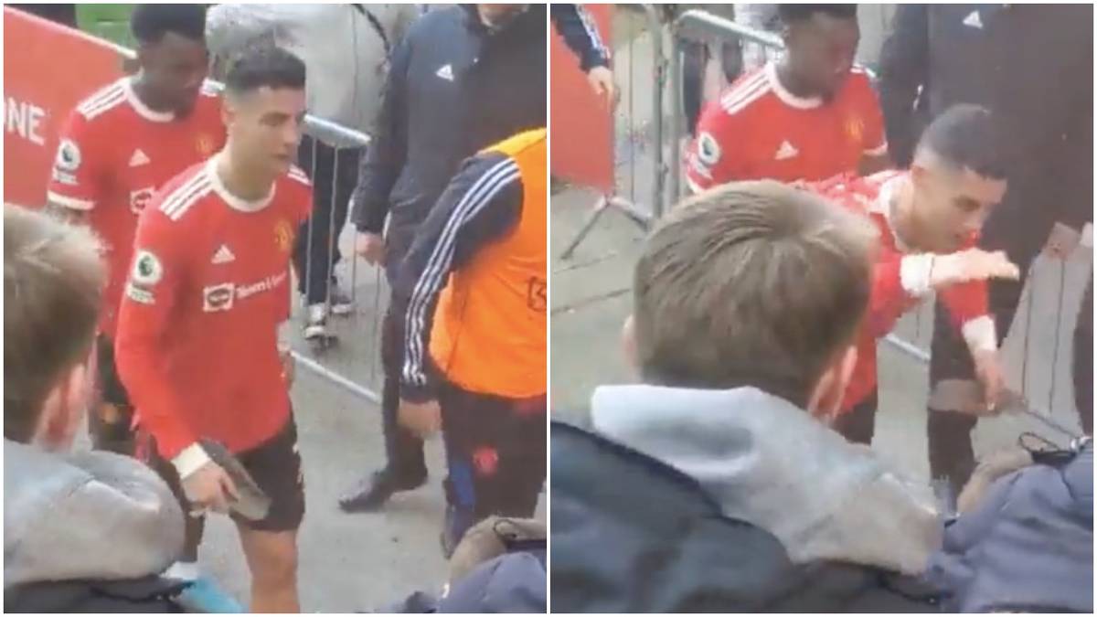 Cristiano Ronaldo releases statement as new footage of him 'smashing ...