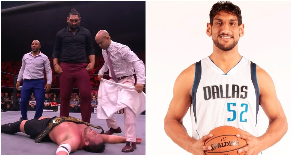 AEW: 7-foot giant makes his debut on Dynamite.