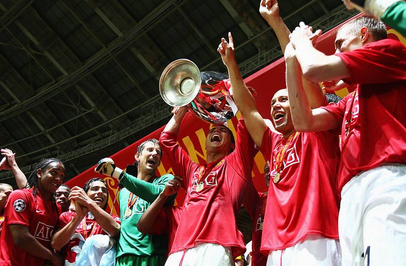 Cristiano Ronaldo: Man Utd legend trained after winning 2008 Champions ...