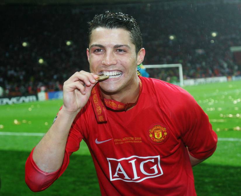 Cristiano Ronaldo: Man Utd legend trained after winning 2008 Champions ...