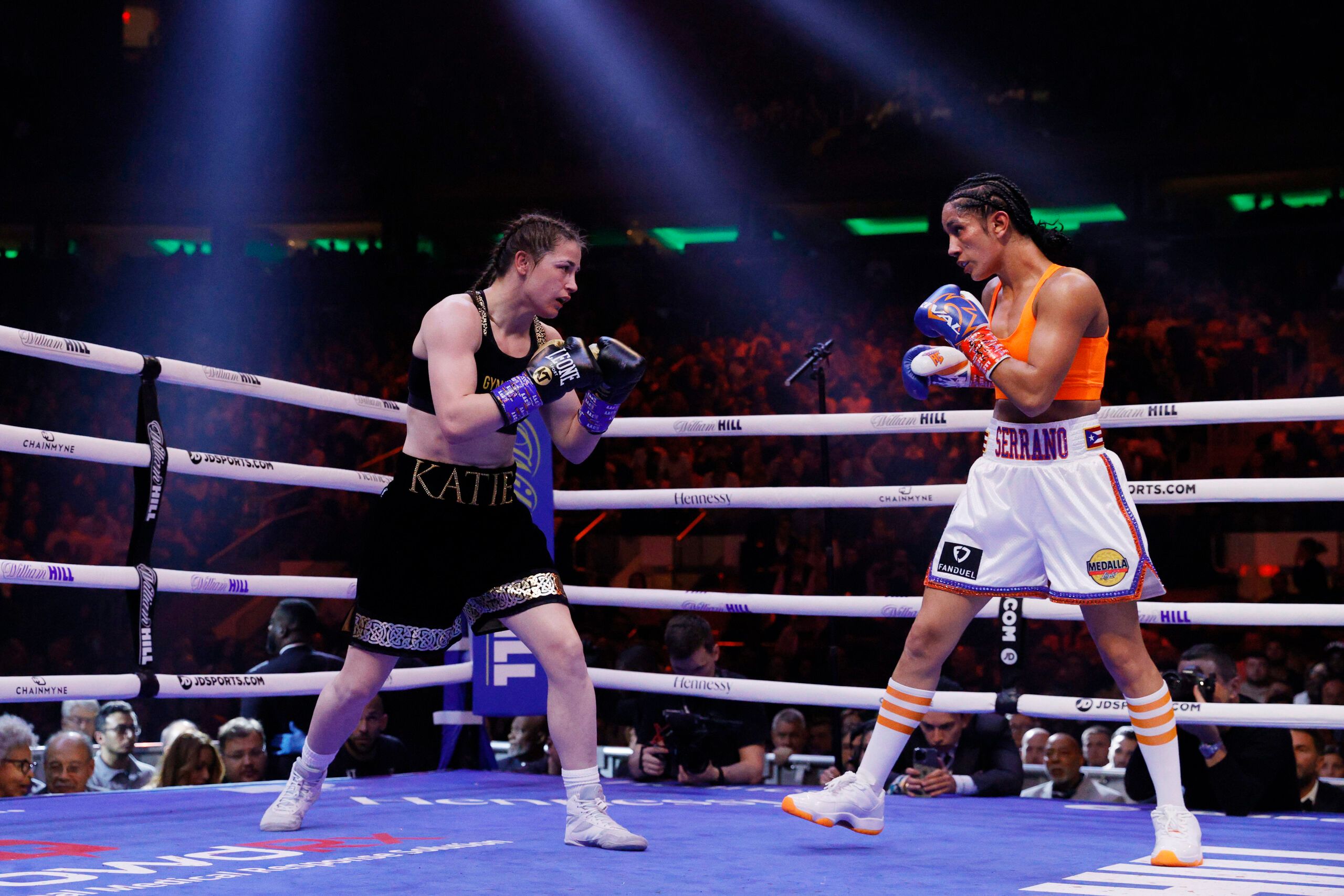 Katie Taylor vs Amanda Serrano sets new DAZN viewing record