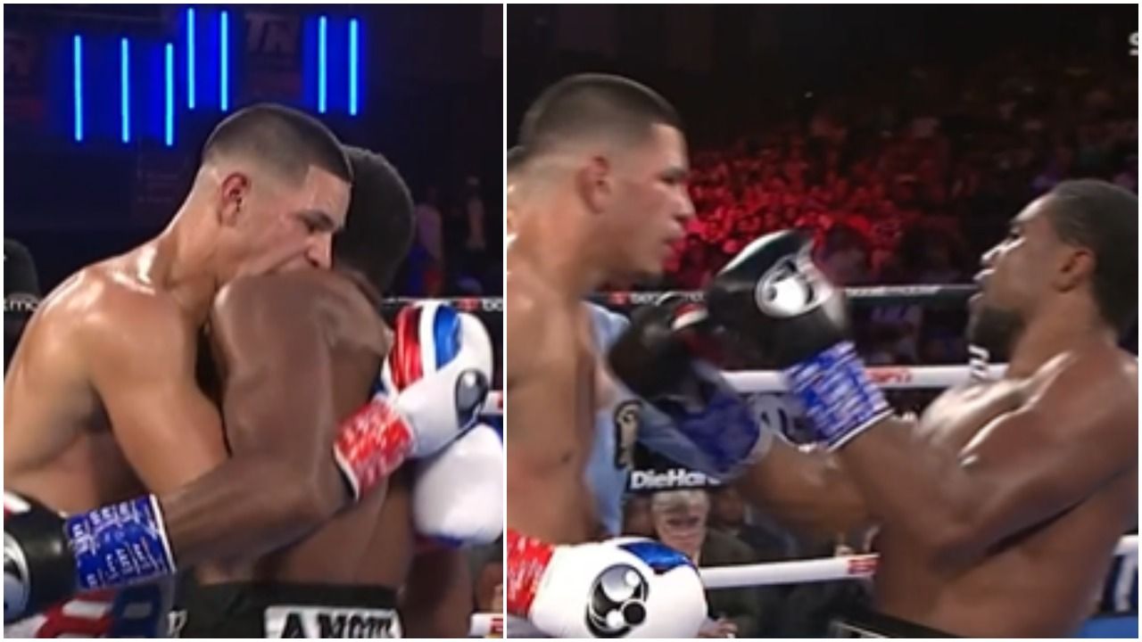Boxer slapped with huge fine and hefty ban after Mike Tyson-esque bite