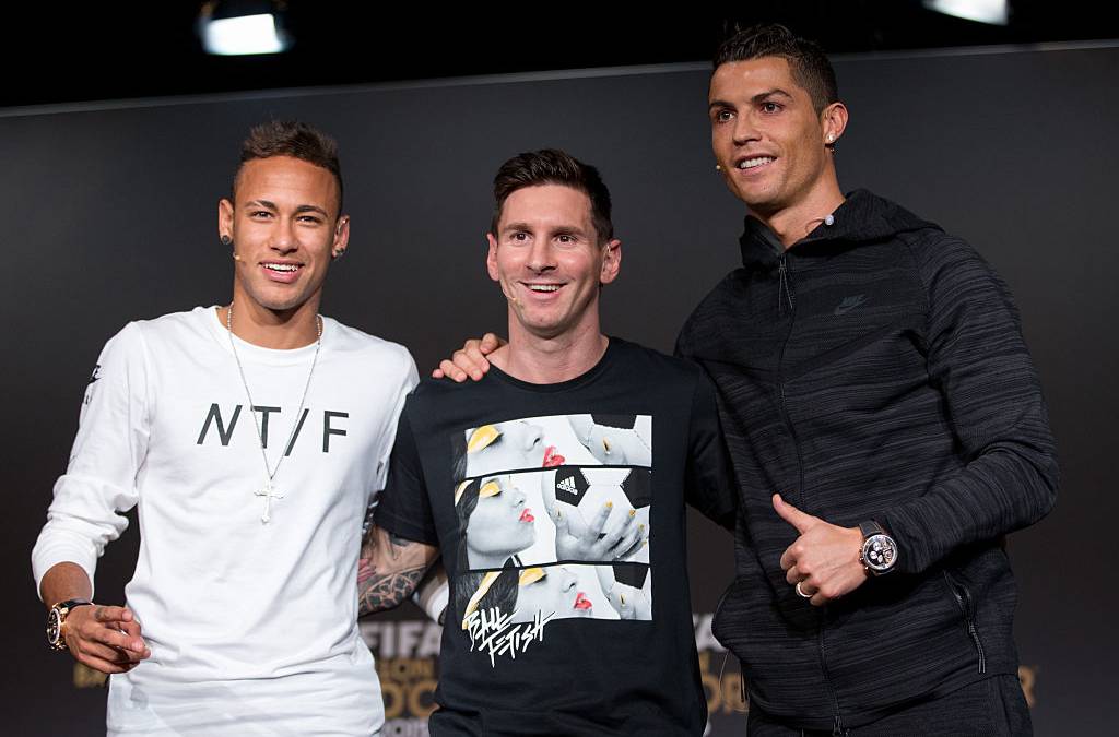 Ronaldo, Messi, Neymar: The 40 players with the most goals in the 21st ...