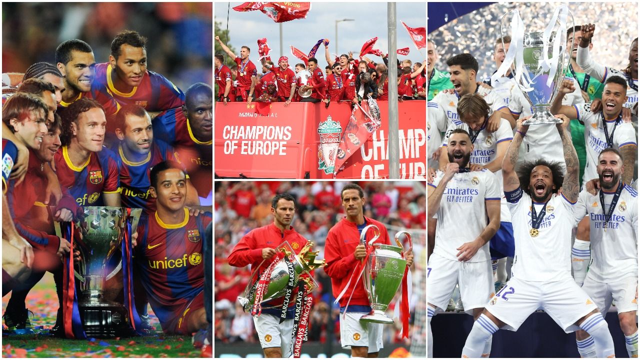 Real Madrid, Barcelona, Liverpool, Man Utd: Who's been the best club in ...