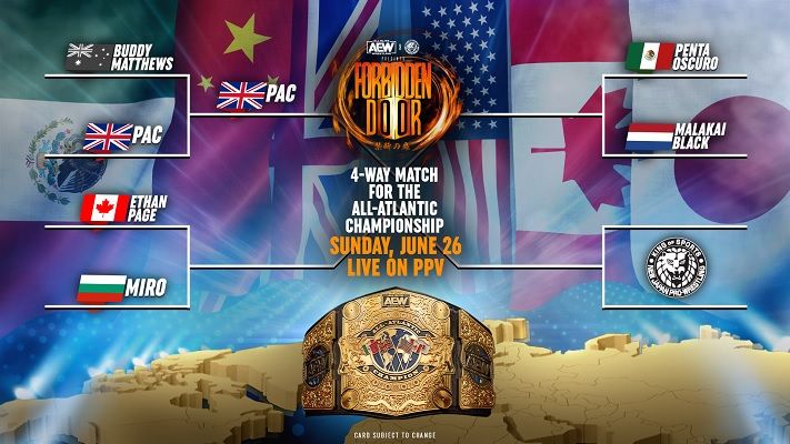 AEW reveals new All-Atlantic Championship