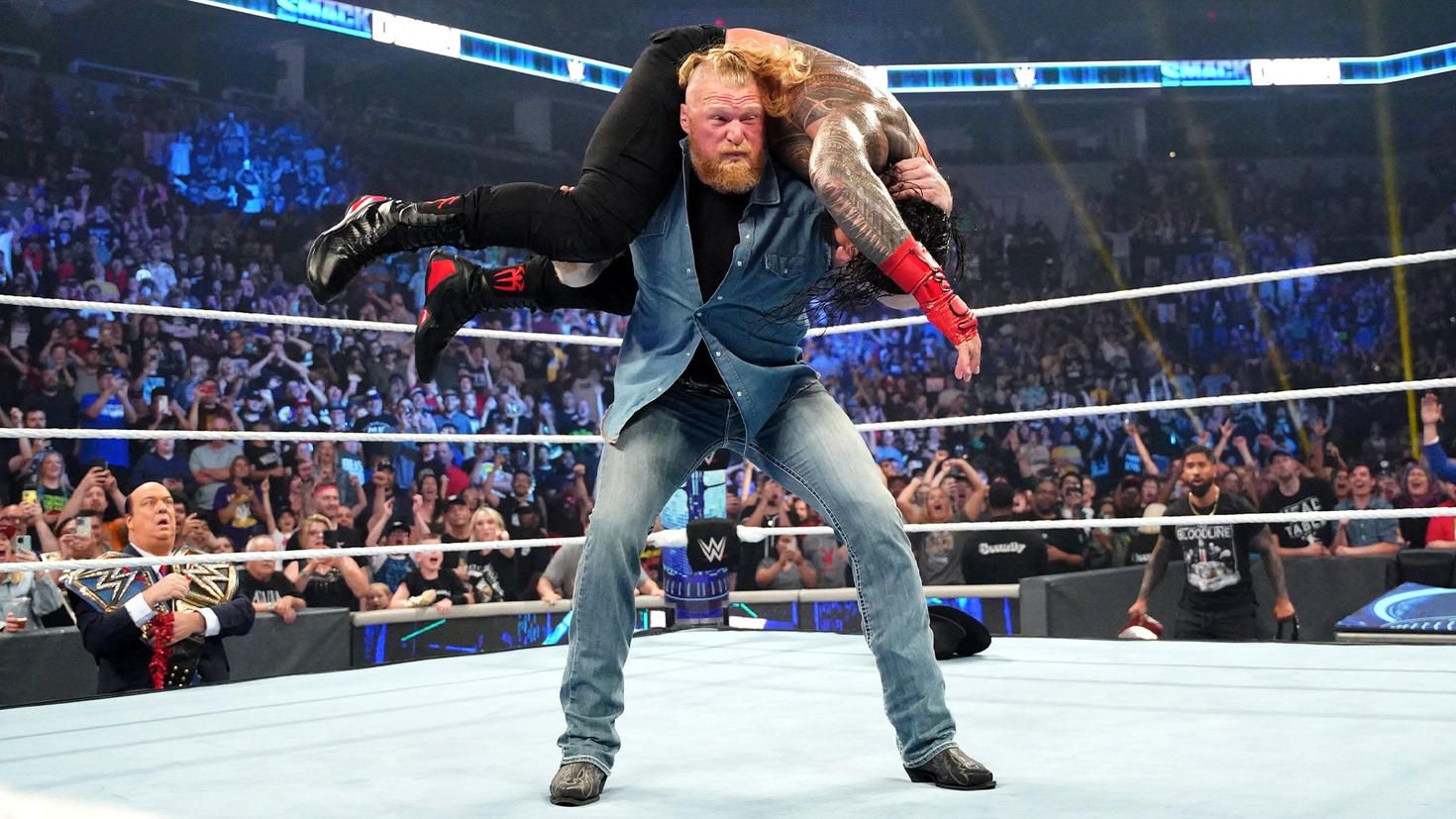 WWE SmackDown results: Vince McMahon appears as Brock Lesnar makes huge ...