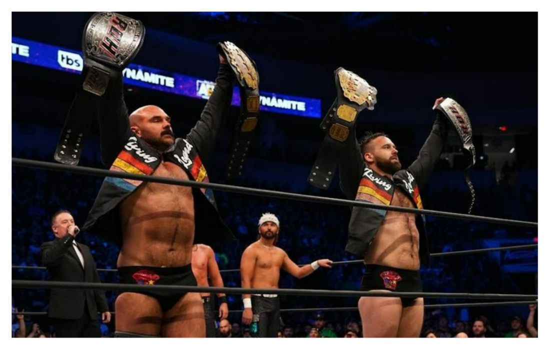 FTR shoot on AEW's ranking system
