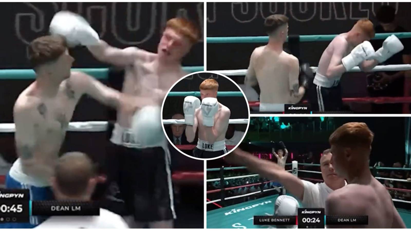 TikTok boxing: Luke Bennett's woeful Dean LM fight slammed by fans