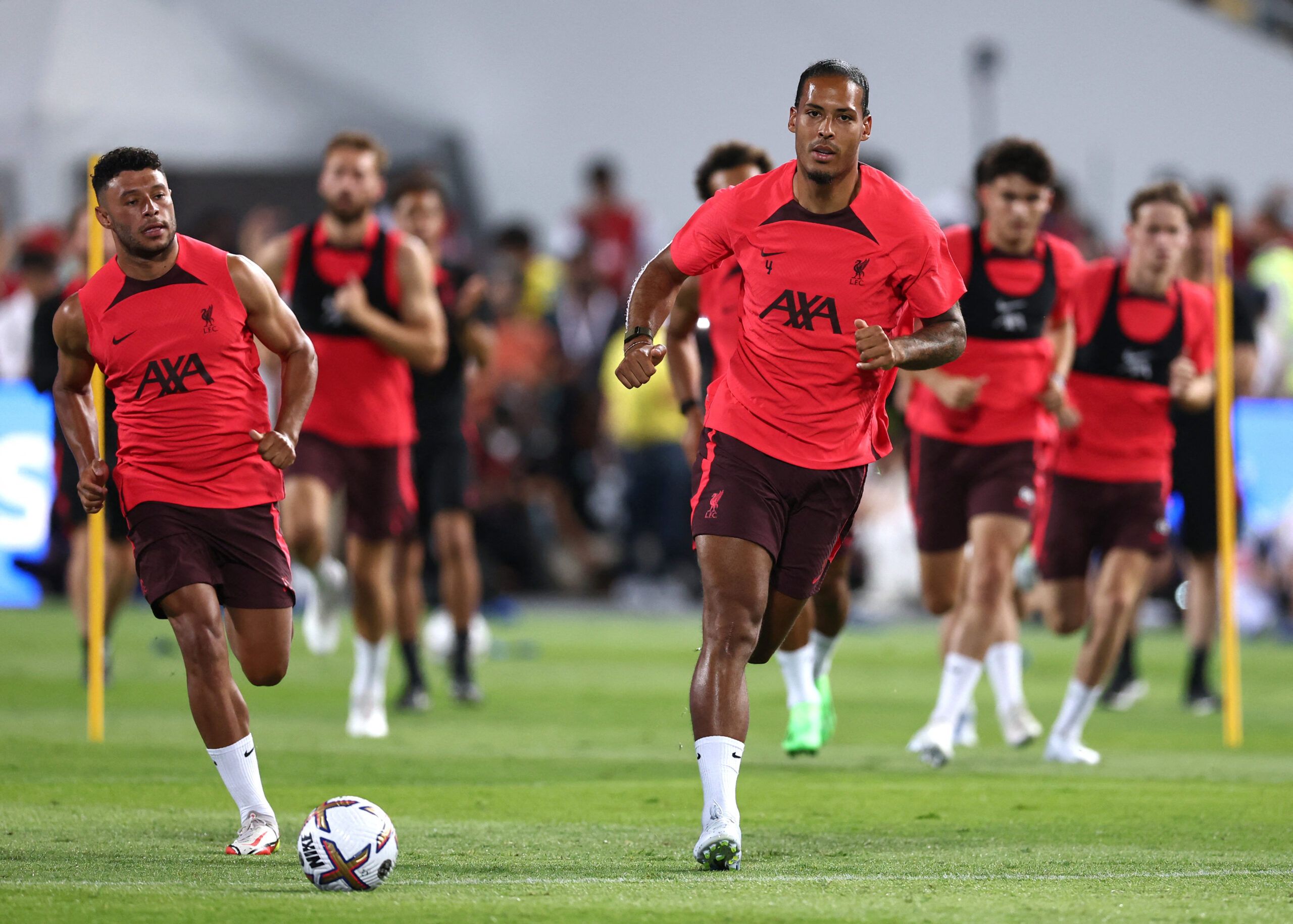 Liverpool's Virgil van Dijk made 70-yard pass to Mo Salah look so easy