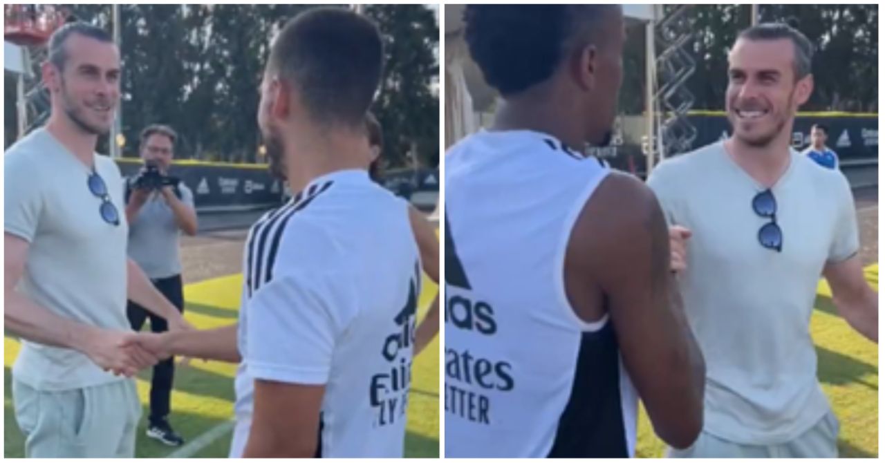 Gareth Bale: Real Madrid squad give LAFC star heartwarming welcome