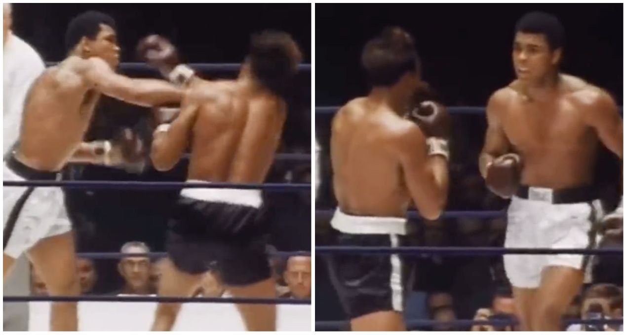Muhammad Ali: Footage of legend floating like a butterfly and stinging ...