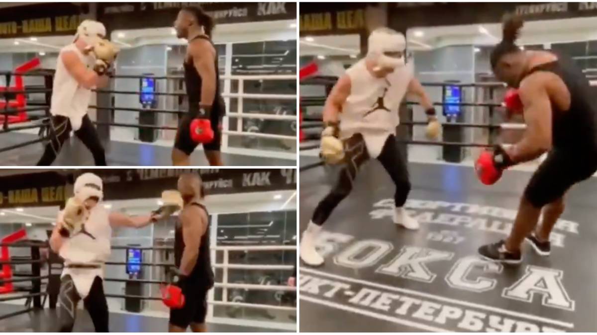 Sergey Vorobiev knocking out his sparring partner for 'not protecting ...