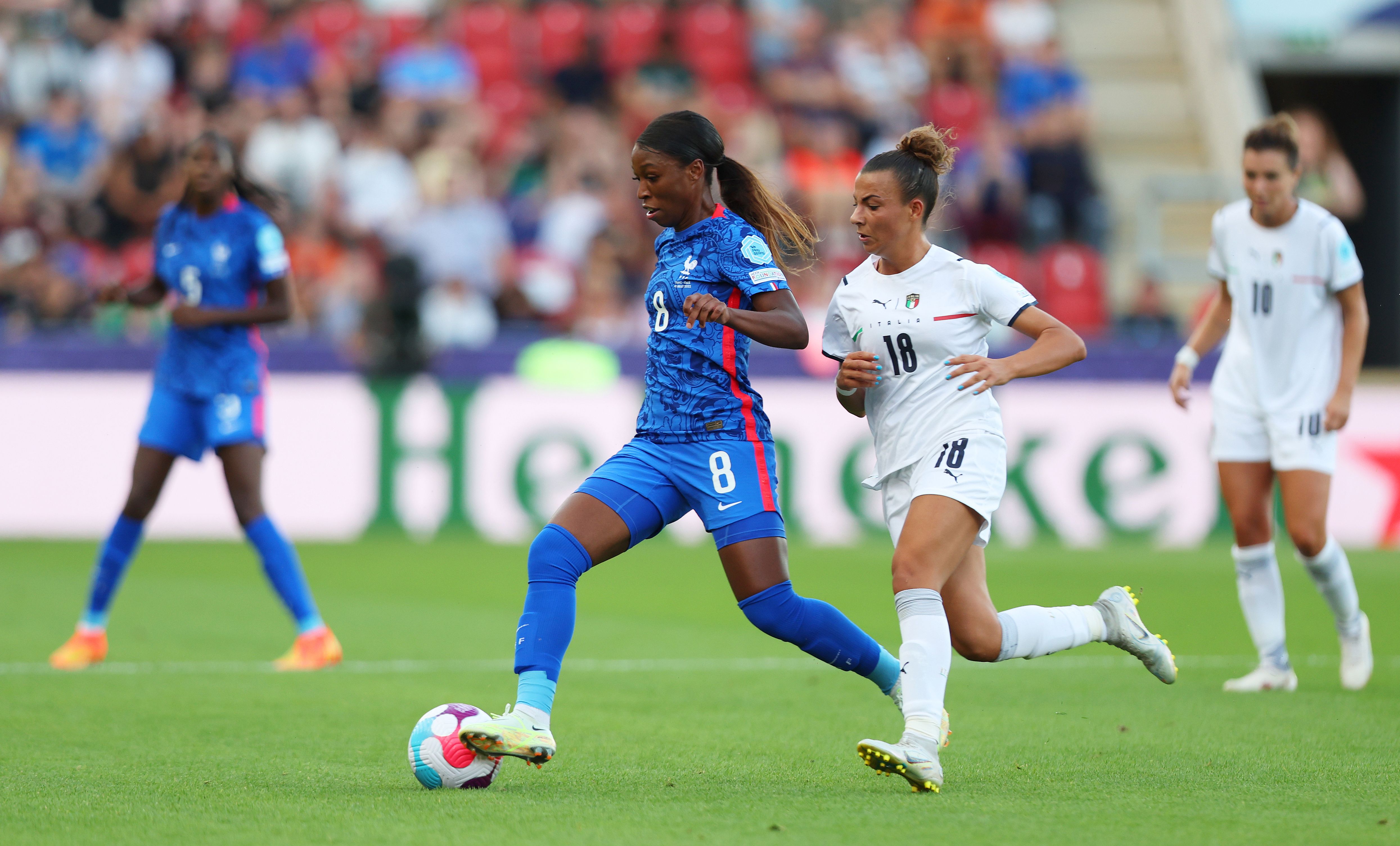 Euro 2022: Barcelona’s Mapi León and PSG’s Grace Geyoro the stars so far