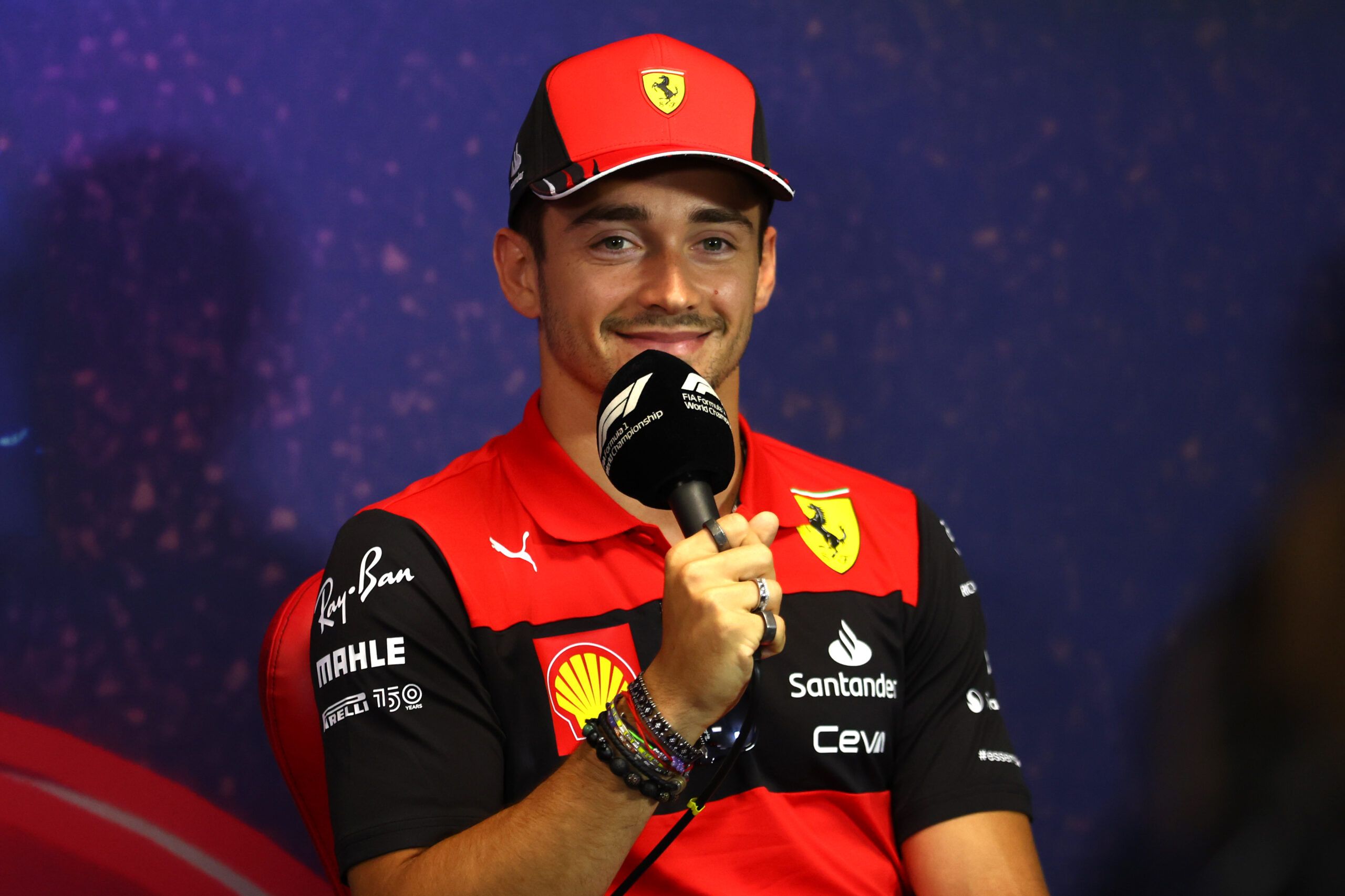 F1: Charles Leclerc drives classic Michael Schumacher Ferrari in epic ...