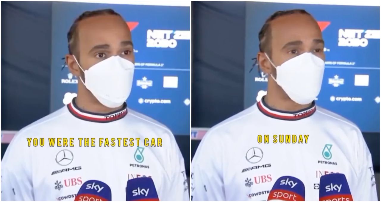 Lewis Hamilton's ice-cold reaction to question ahead of Austrian Grand Prix