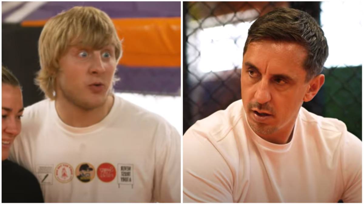 Paddy Pimblett and Gary Neville: Paddy the Baddy tells former Man Utd ...