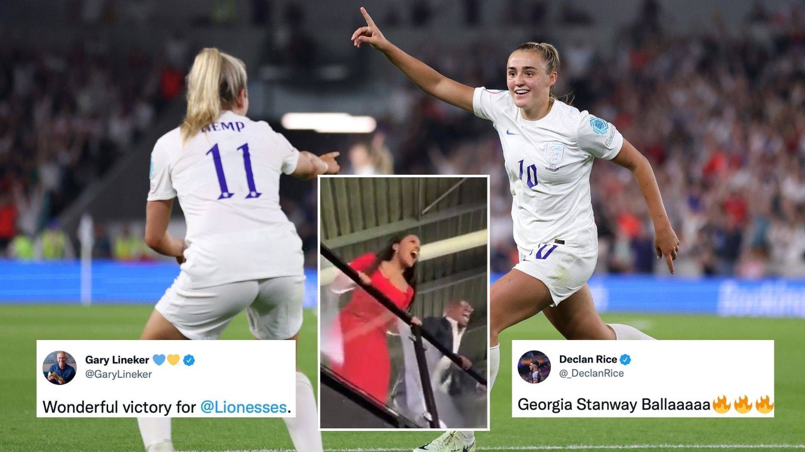 Euro 2022: Football stars back England after sensational comeback win ...
