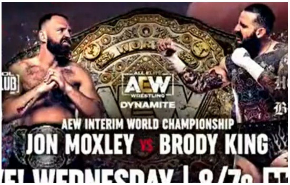 AEW Dynamite: Huge AEW World Title match confirmed for next week