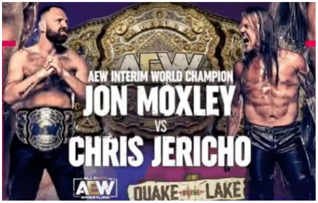 AEW: Jon Moxley v Chris Jericho Interim AEW World Championship confirmed