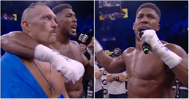 Oleskandr Usyk beats Anthony Joshua: AJ goes on bizarre rant after split decision loss