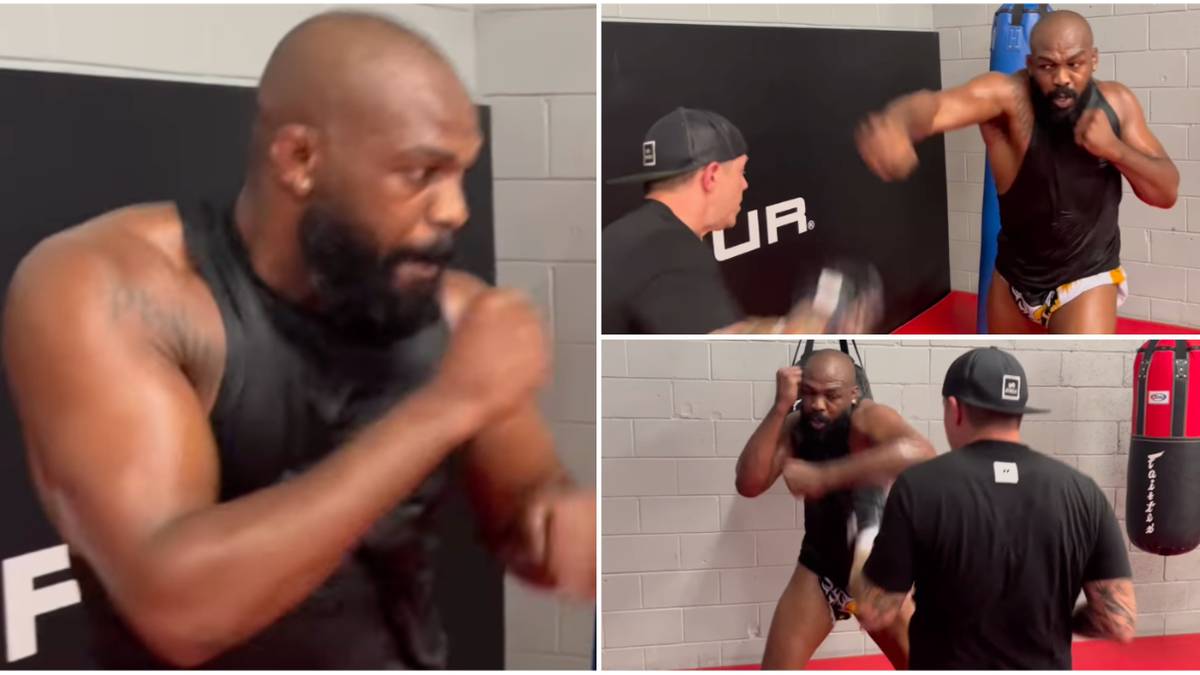Jon Jones UFC heavyweight return: Bones shows off new physique & power