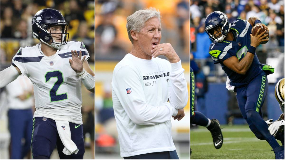 Seattle Seahawks: Pete Carroll coy over Geno Smith and Drew Lock battle