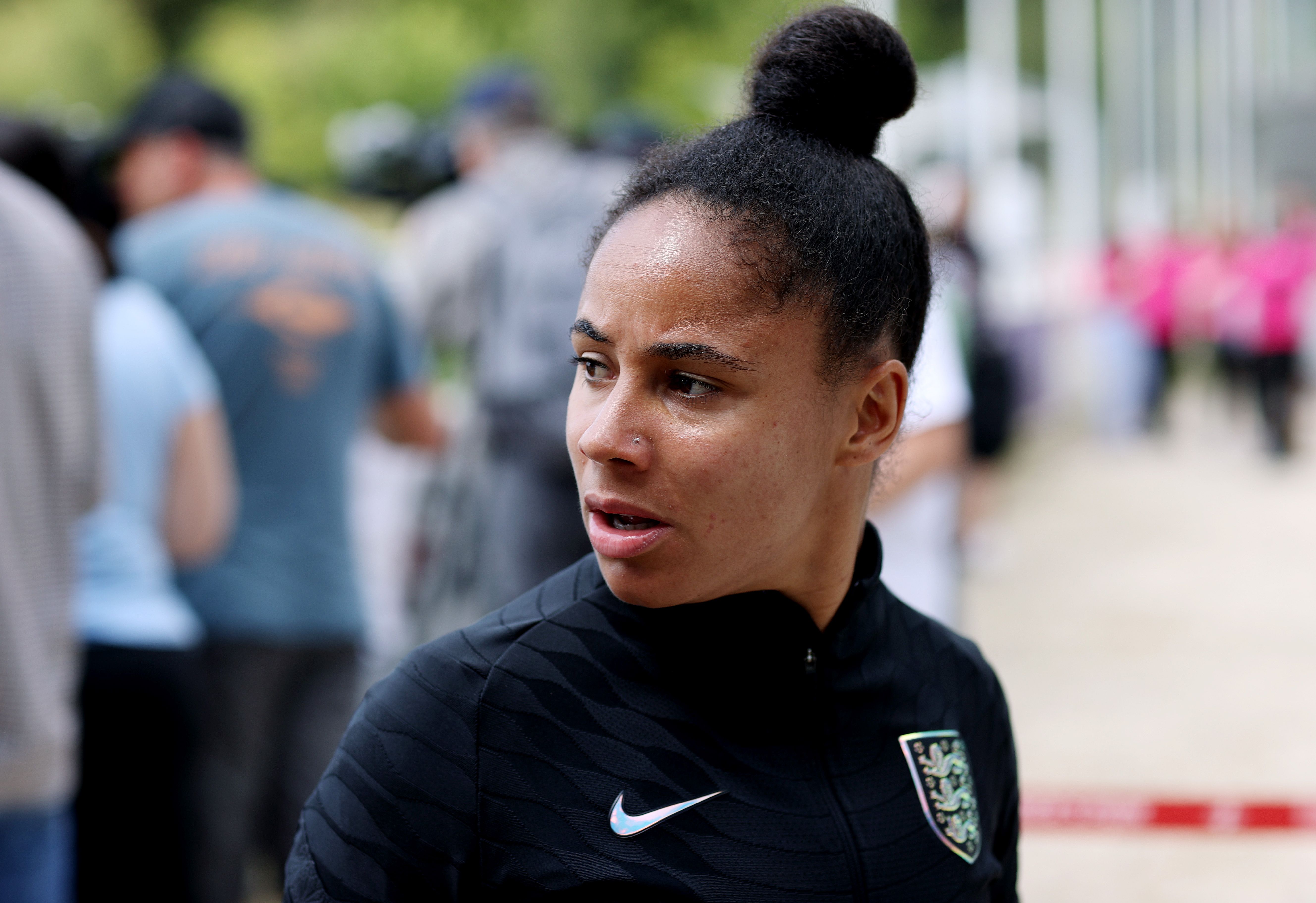 England's Demi Stokes urges Euro 2022 fans to "keep supporting" women's ...