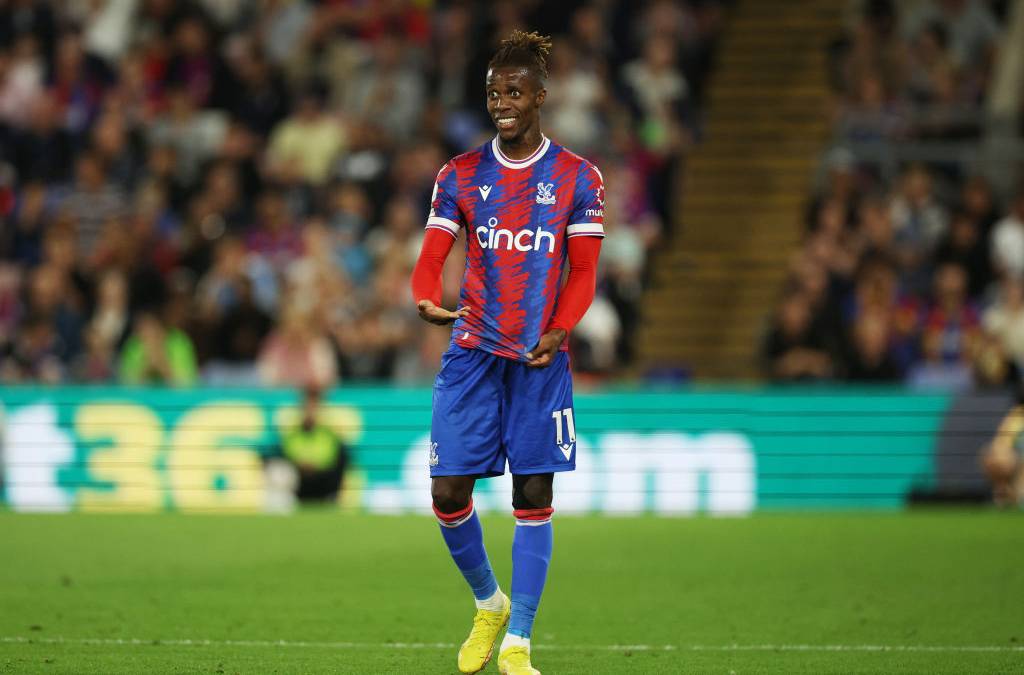 Zaha calls out Crystal Palace's tactics after Brentford draw