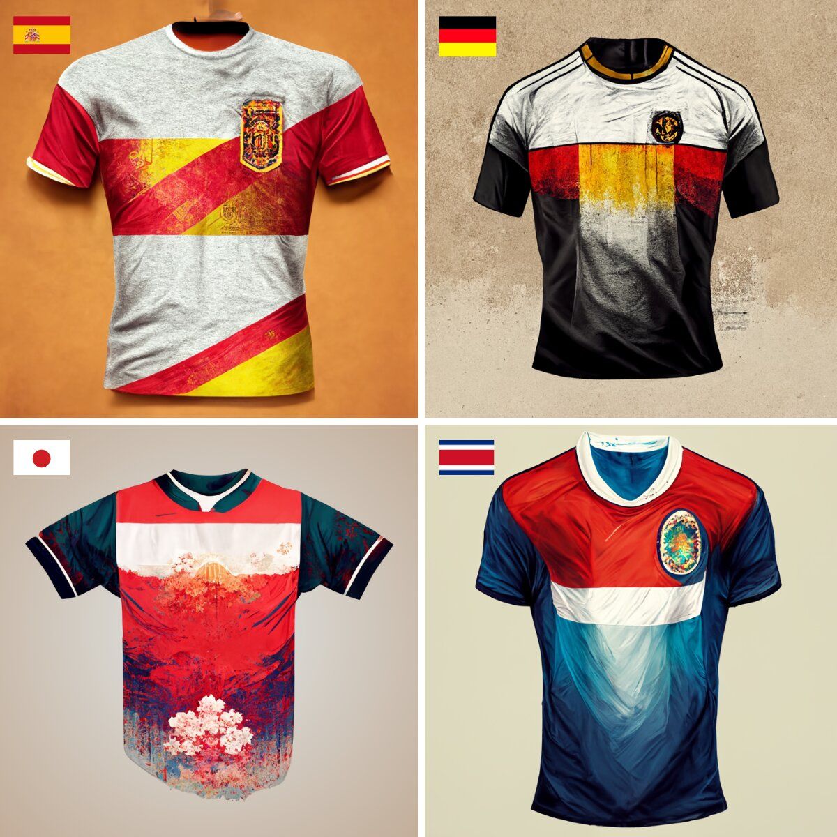 World Cup kits: Artificial intelligence creates a shirt for all 32 teams